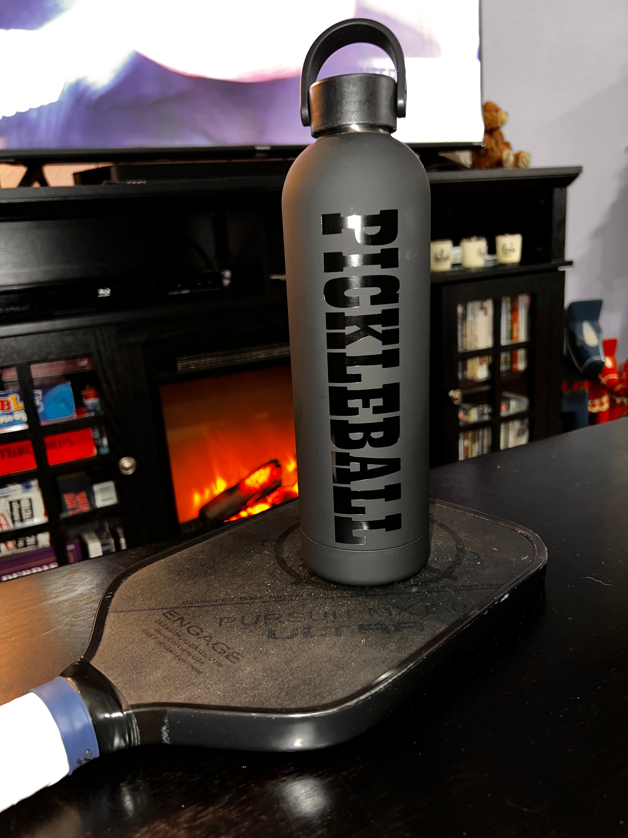 Stainless Steel Pickleball Water Bottle – That Pickleball Swag