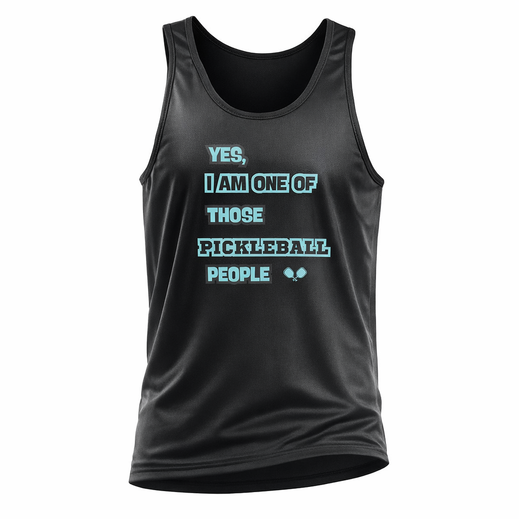 Pickleball Tank Top Funny | Moisture Wicking Unisex Dri Fit Shirt ...